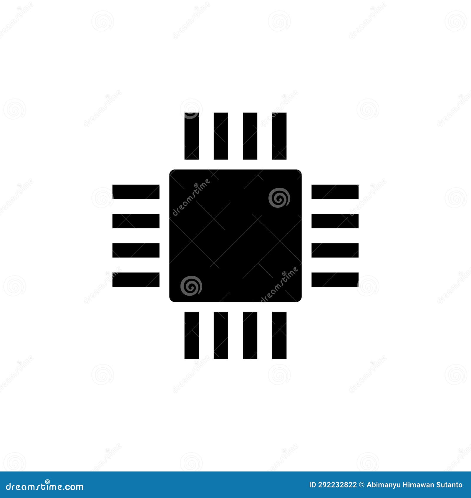 Computer icon vector stock illustration. Illustration of design - 292232822