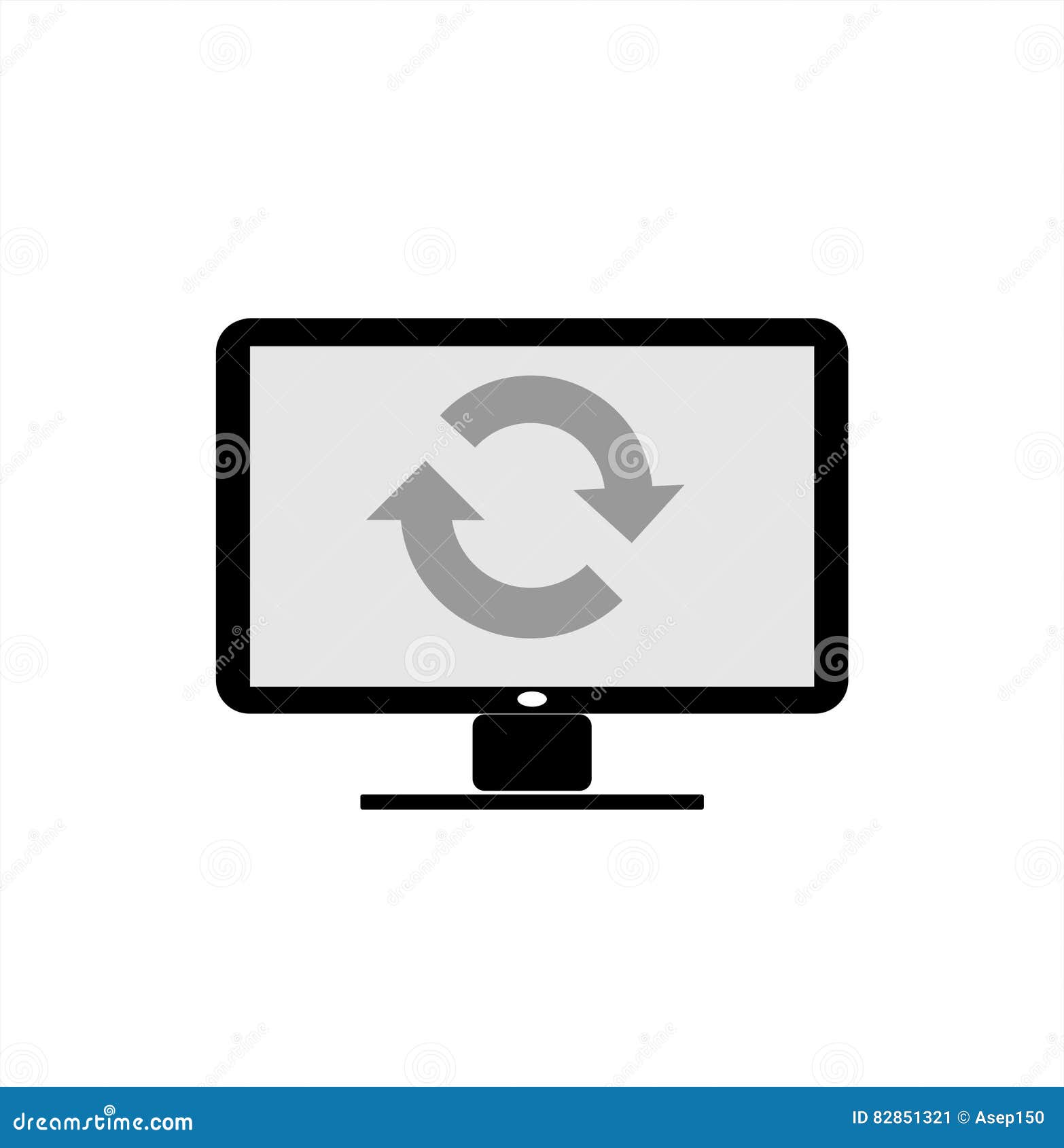Computer Icons Cycle Process Stock Vector - Illustration of play, video ...