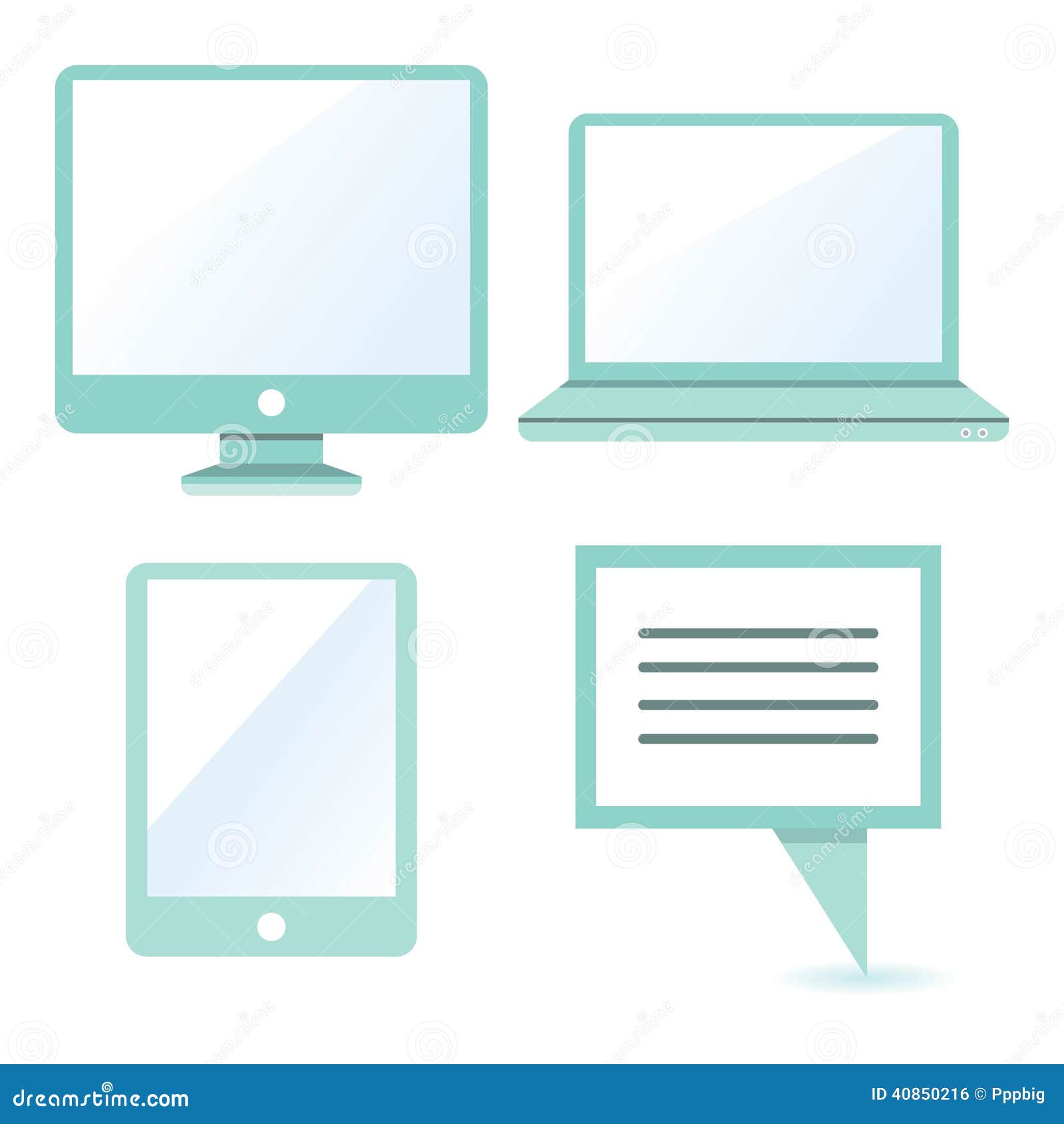 Computer icons stock illustration. Illustration of icons - 40850216