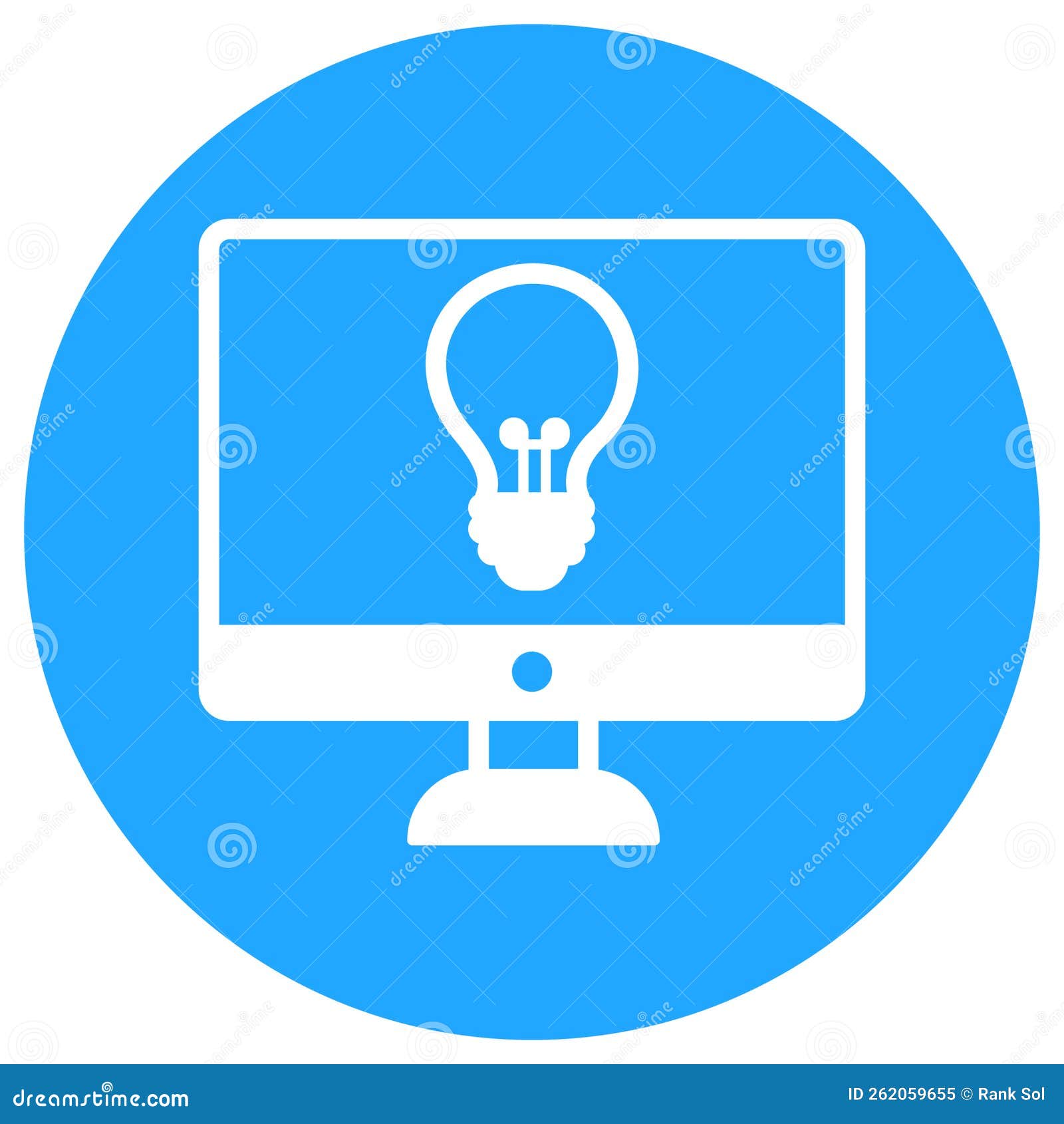 Computer Idea Which Can Easily Modify or Edit Stock Vector ...