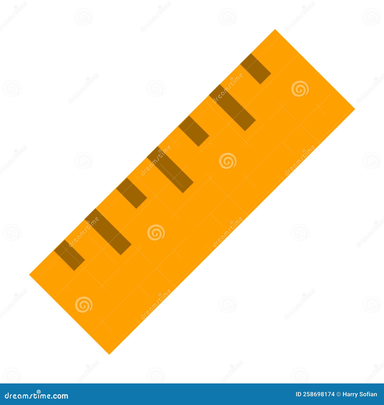 Ruler illustration. stock illustration. Illustration of equipment ...