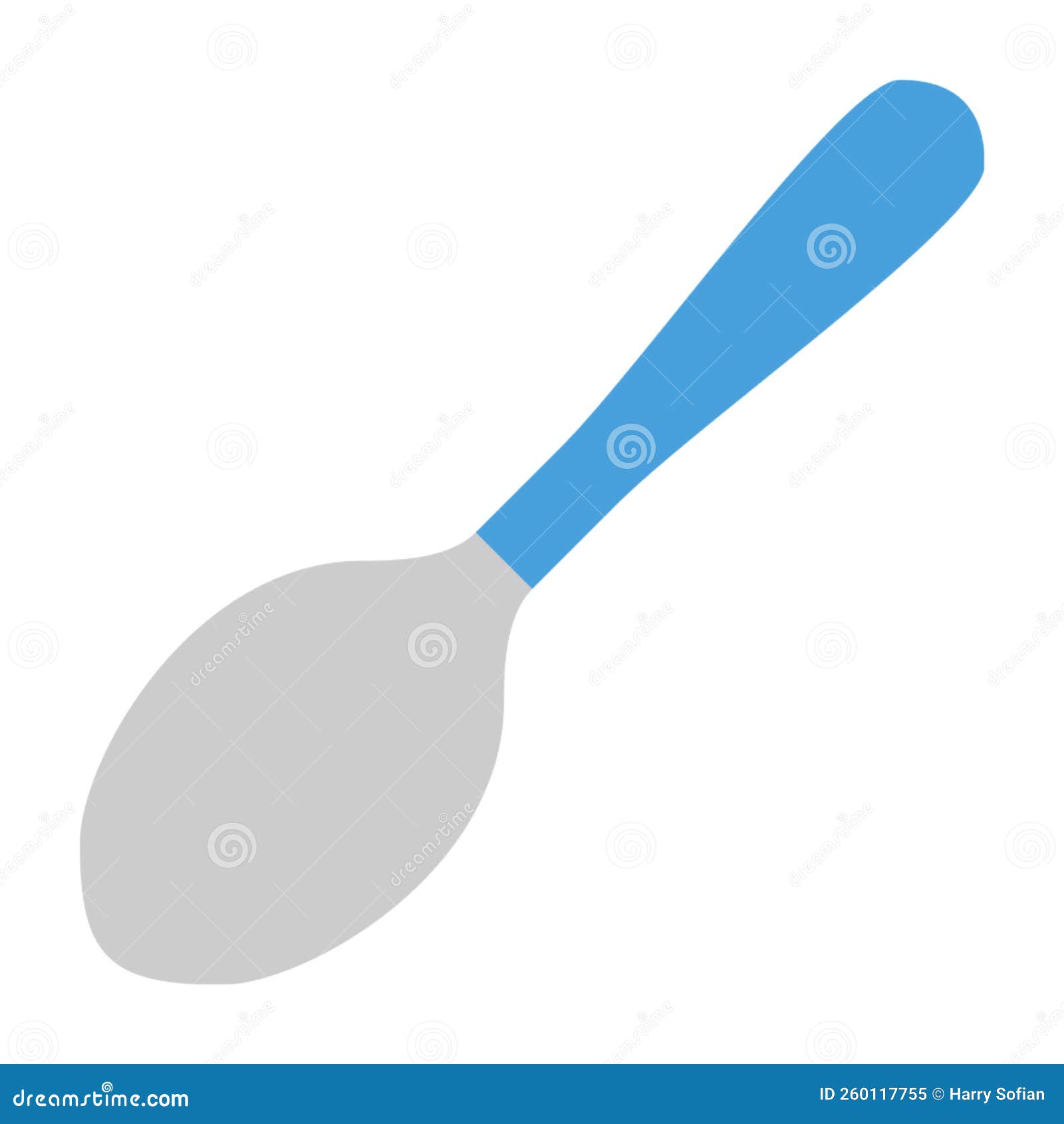 Spoon illustration stock illustration. Illustration of fork - 260117755
