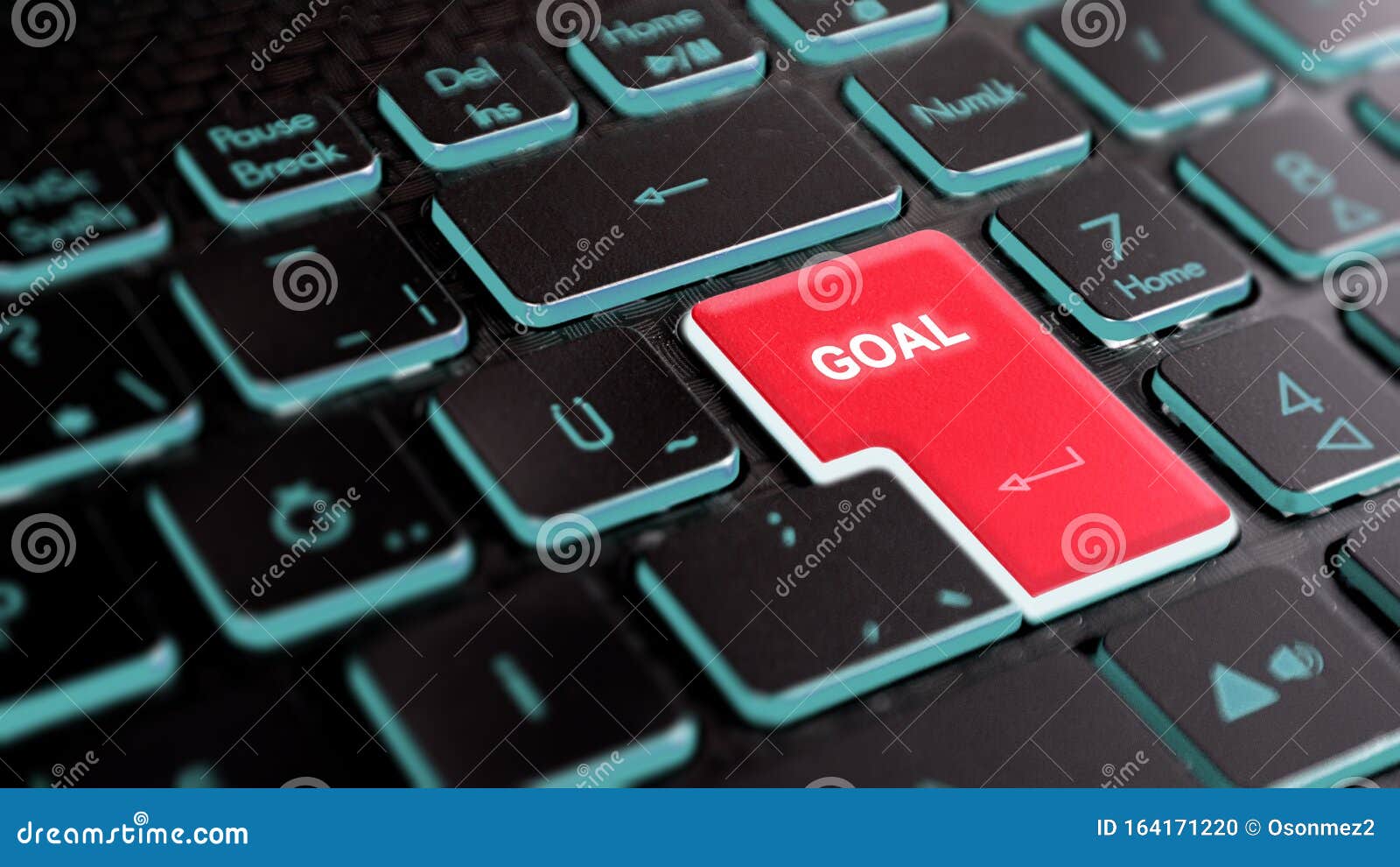 Computer Industry Goals and Developing Technology Concept Visual Stock ...