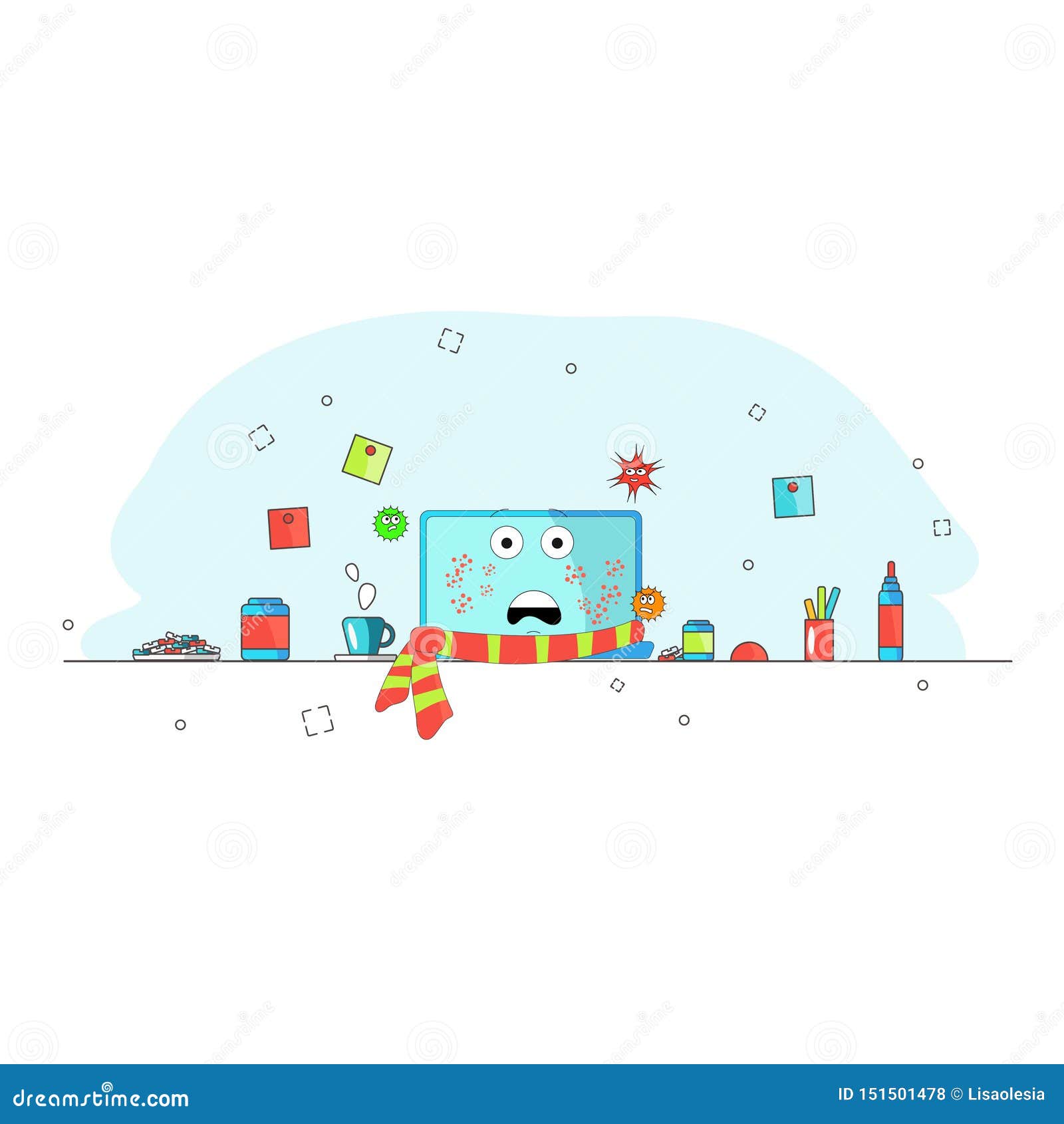 Cartoon Car Breakdown | CartoonDealer.com #232597685