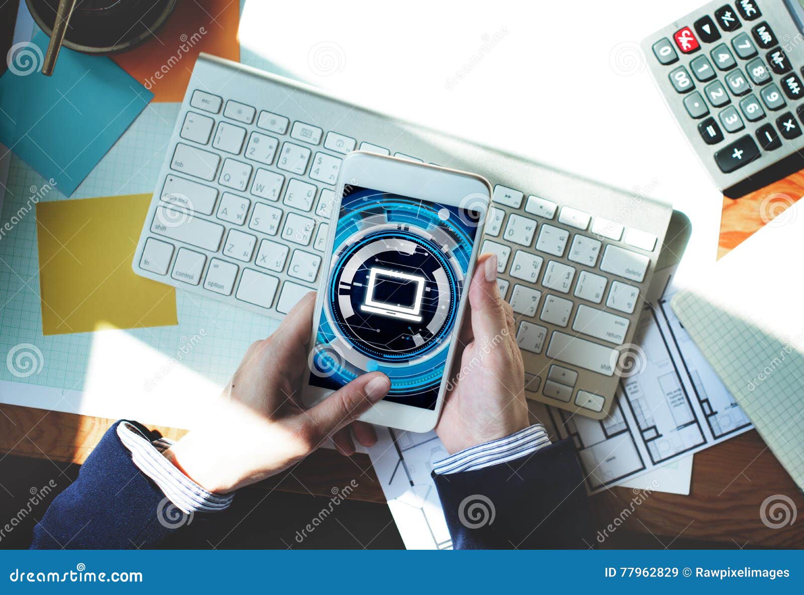 Computer Information Technology Connection Concept Stock Image - Image ...