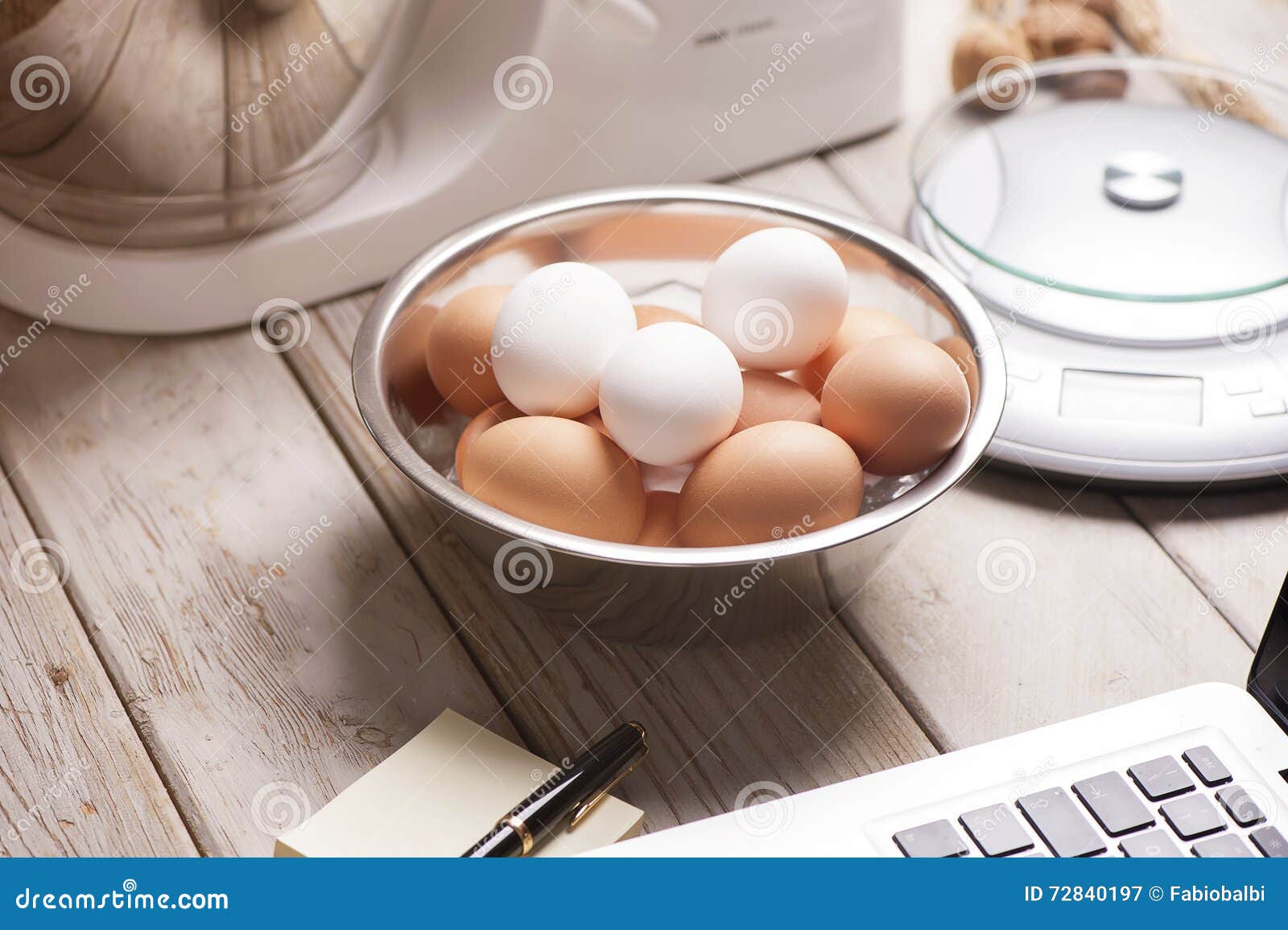 Computer stock image. Image of cooking, blog, recipe - 72840197