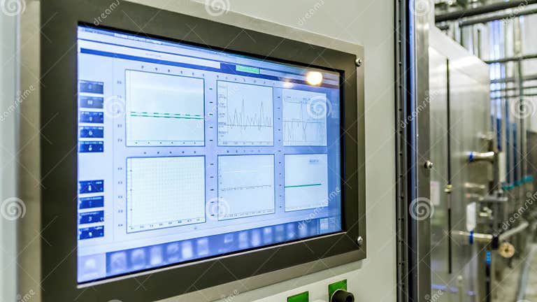 A Computer Interface Showing Live Data Feed from Multiple Highspeed ...
