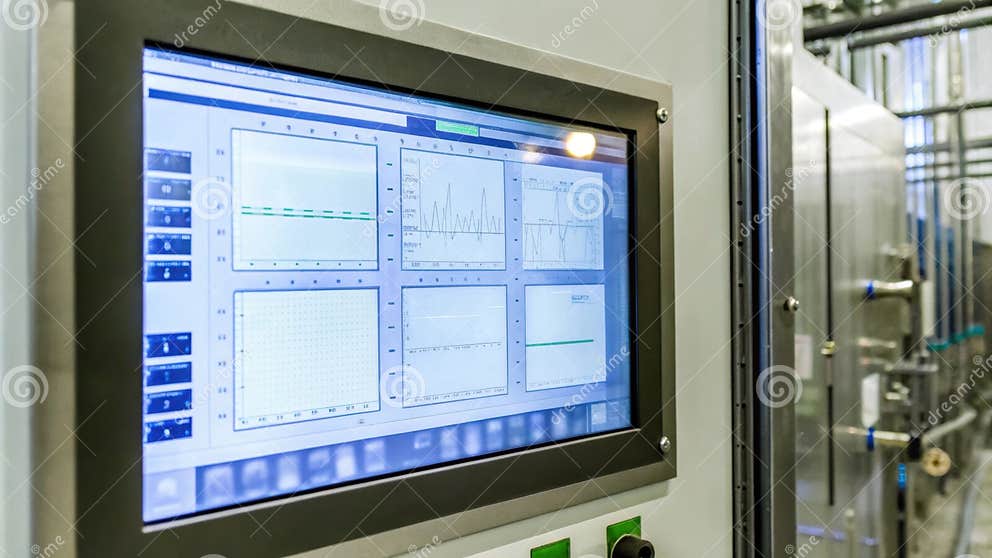 A Computer Interface Showing Live Data Feed from Multiple Highspeed ...