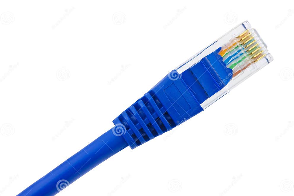 Computer internet cable stock photo. Image of isolated - 35828658