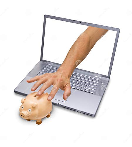 Computer Internet Cyber Crime Scam Stock Photo - Image of letter, fraud ...