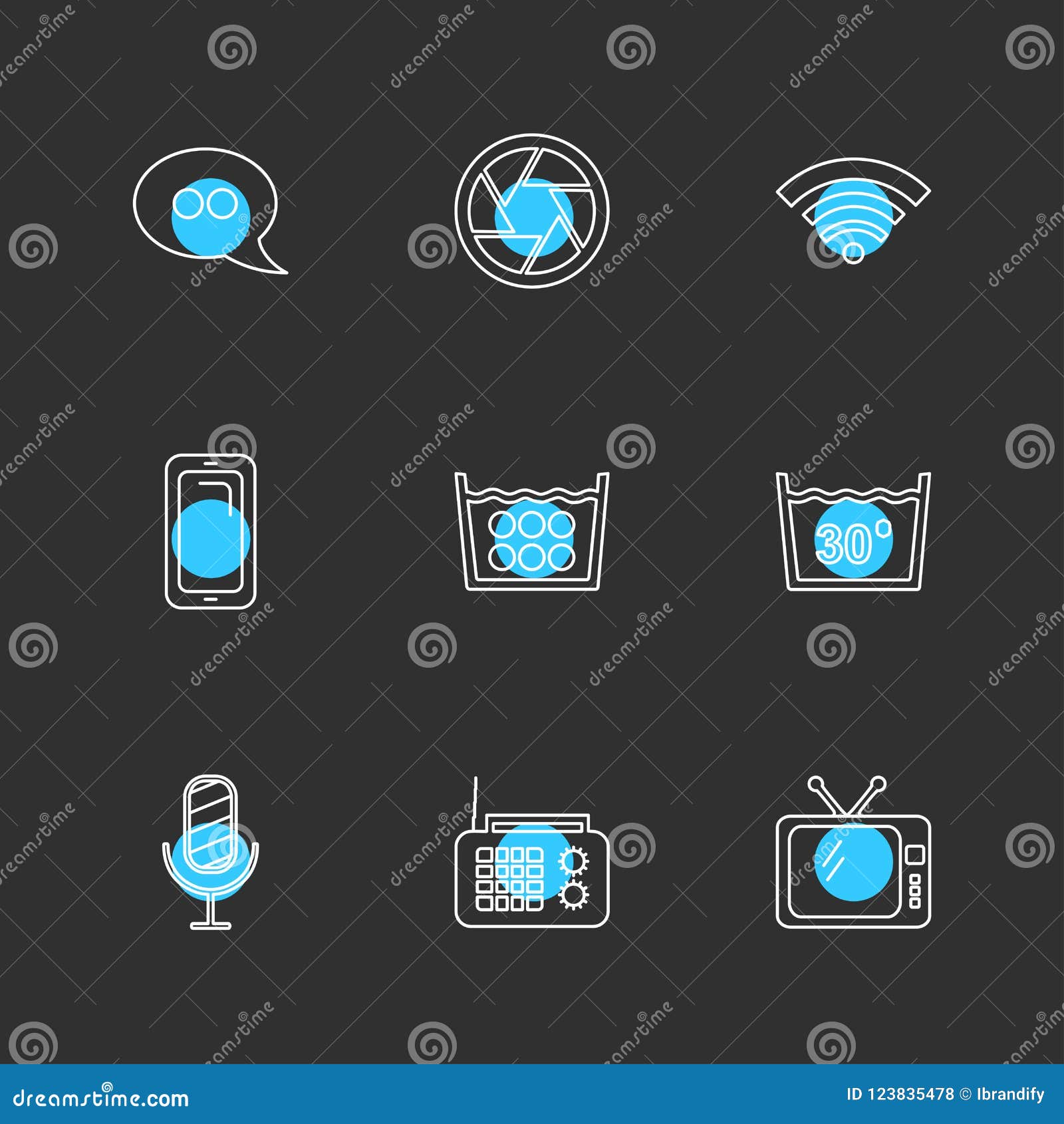 Computer, Internet , Multimedia , Infrared , Camera ,eps Icons Stock ...