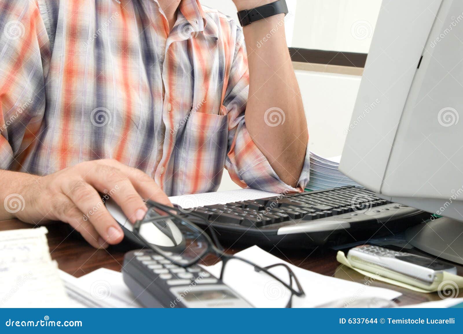 Computer job stock photo. Image of room, meeting, salver - 6337644