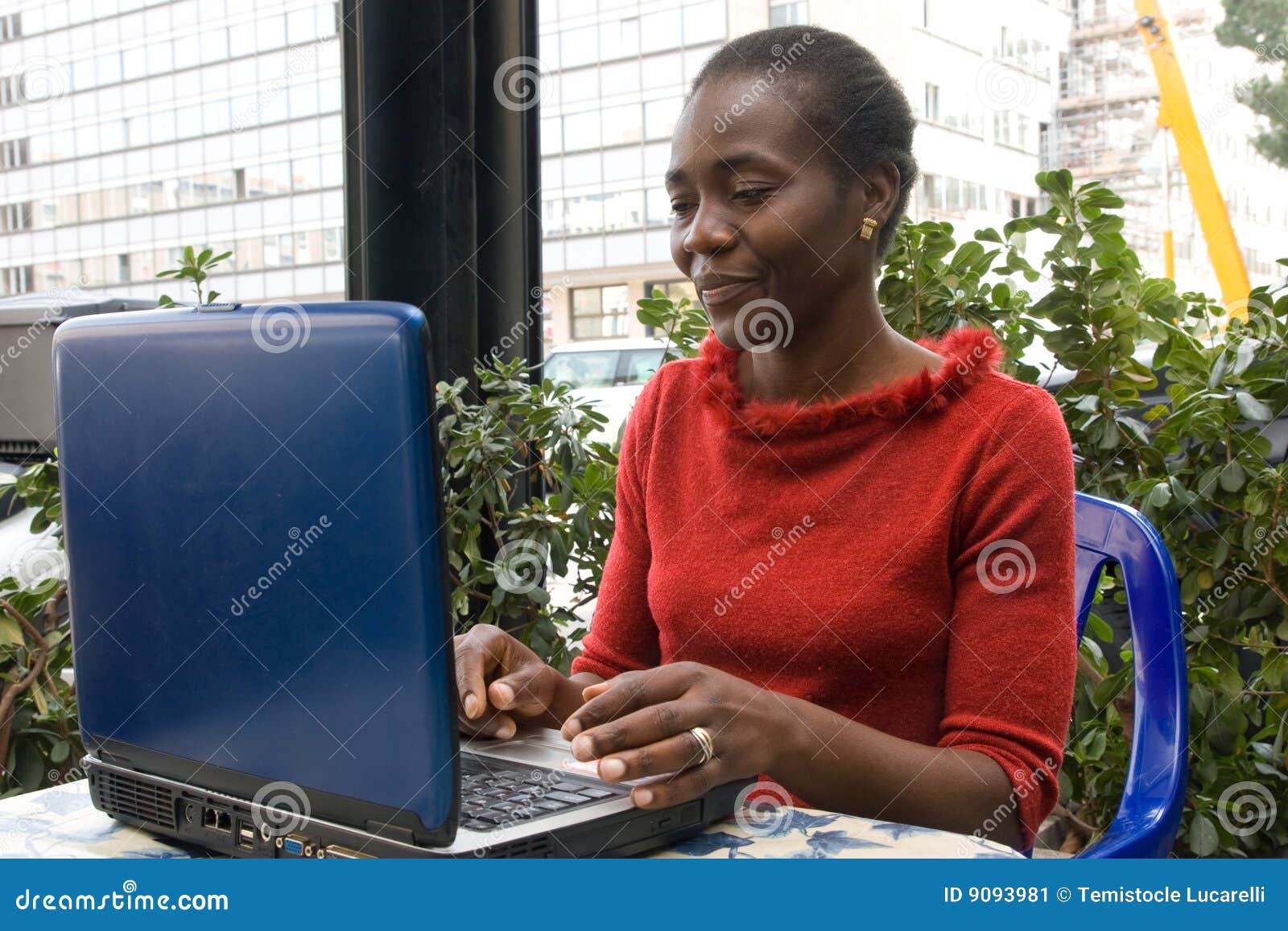 Computer job stock image. Image of mood, braids, elegance - 9093981