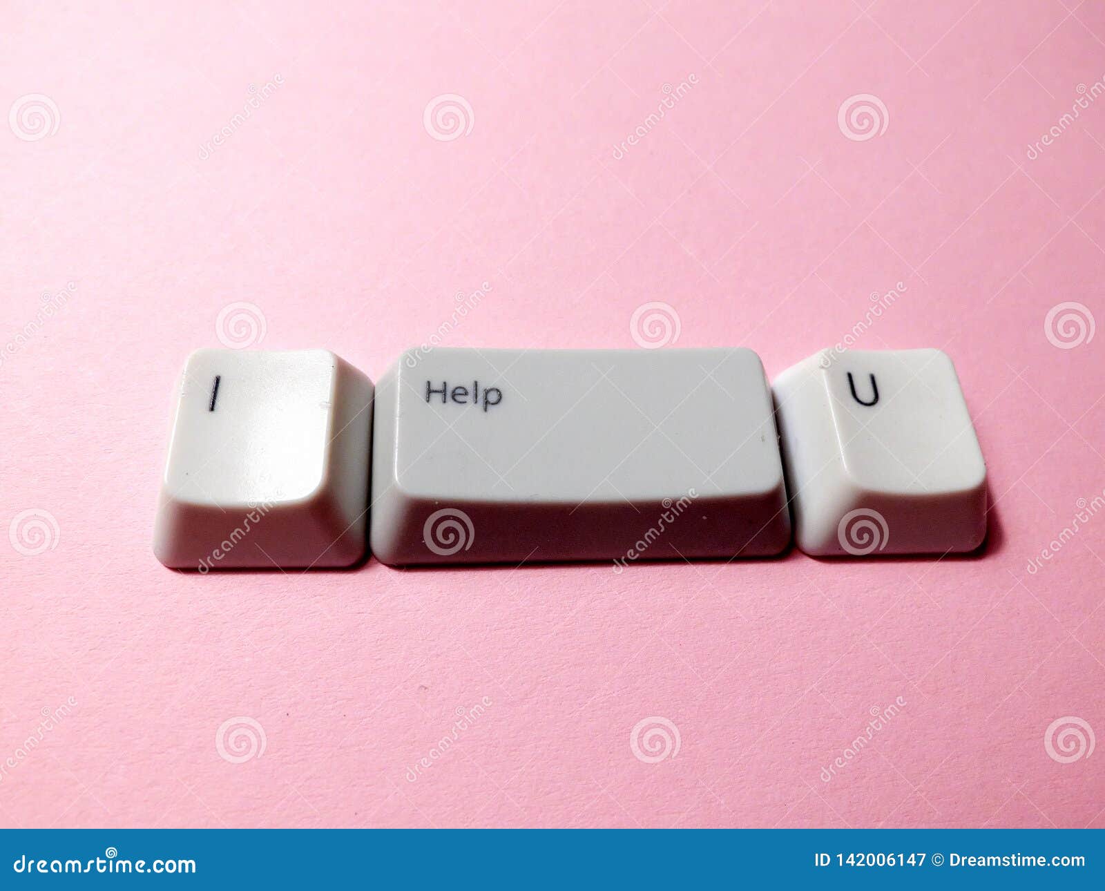Computer Key Button with the Words Stock Image - Image of poverty ...