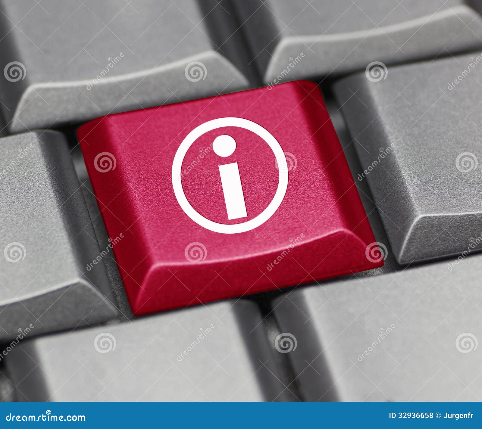 Computer Key - Information Symbol Stock Photo - Image of information ...