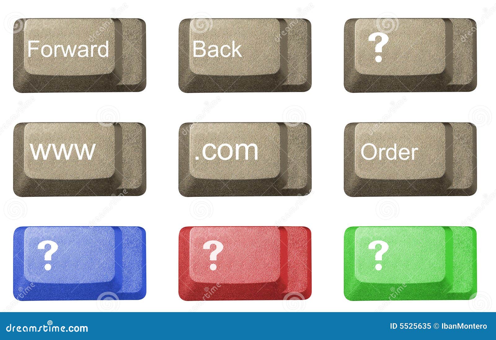 Computer key in a keyboard stock image. Image of qwerty - 5525635