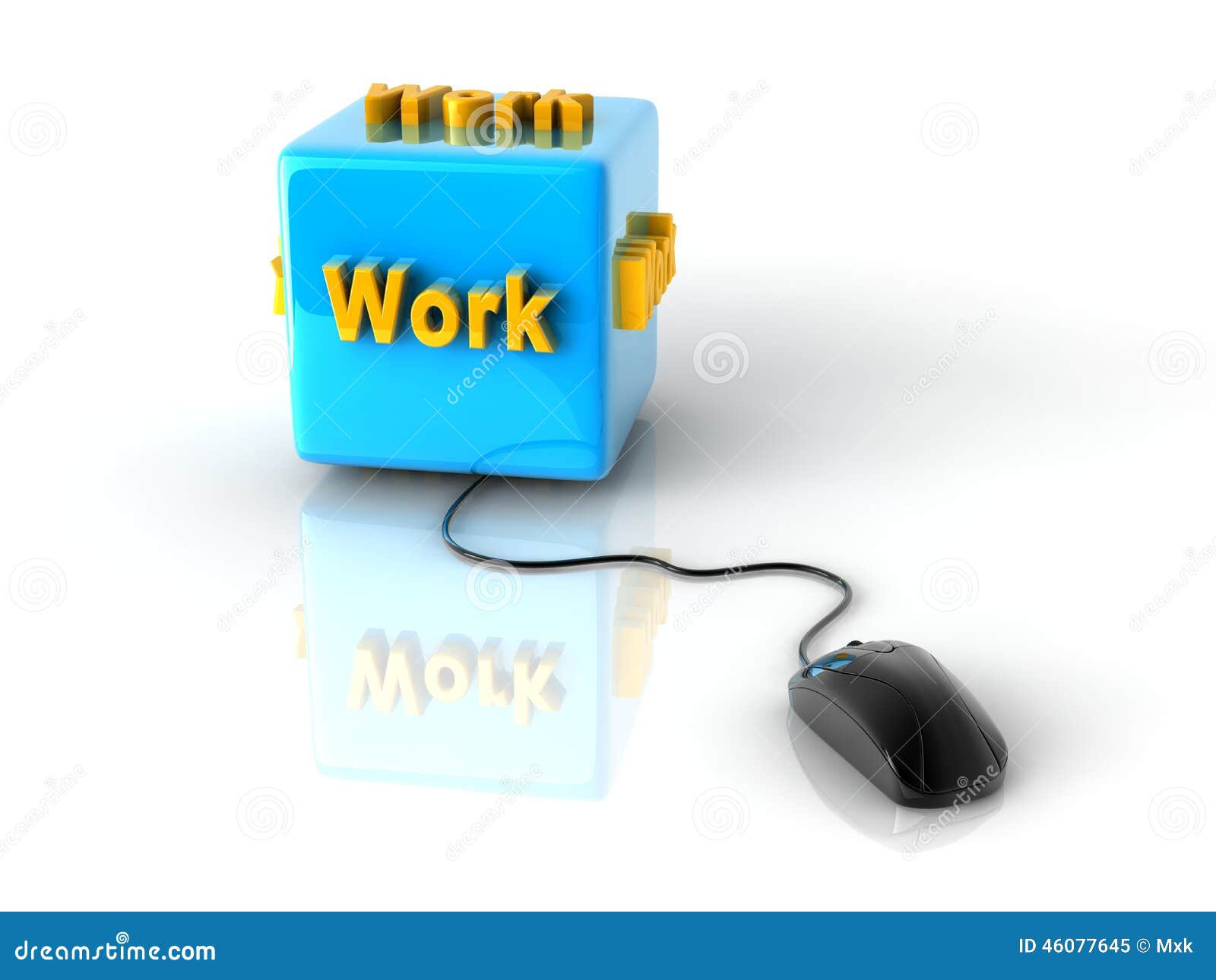 Computer key Work stock illustration. Illustration of isolated - 46077645