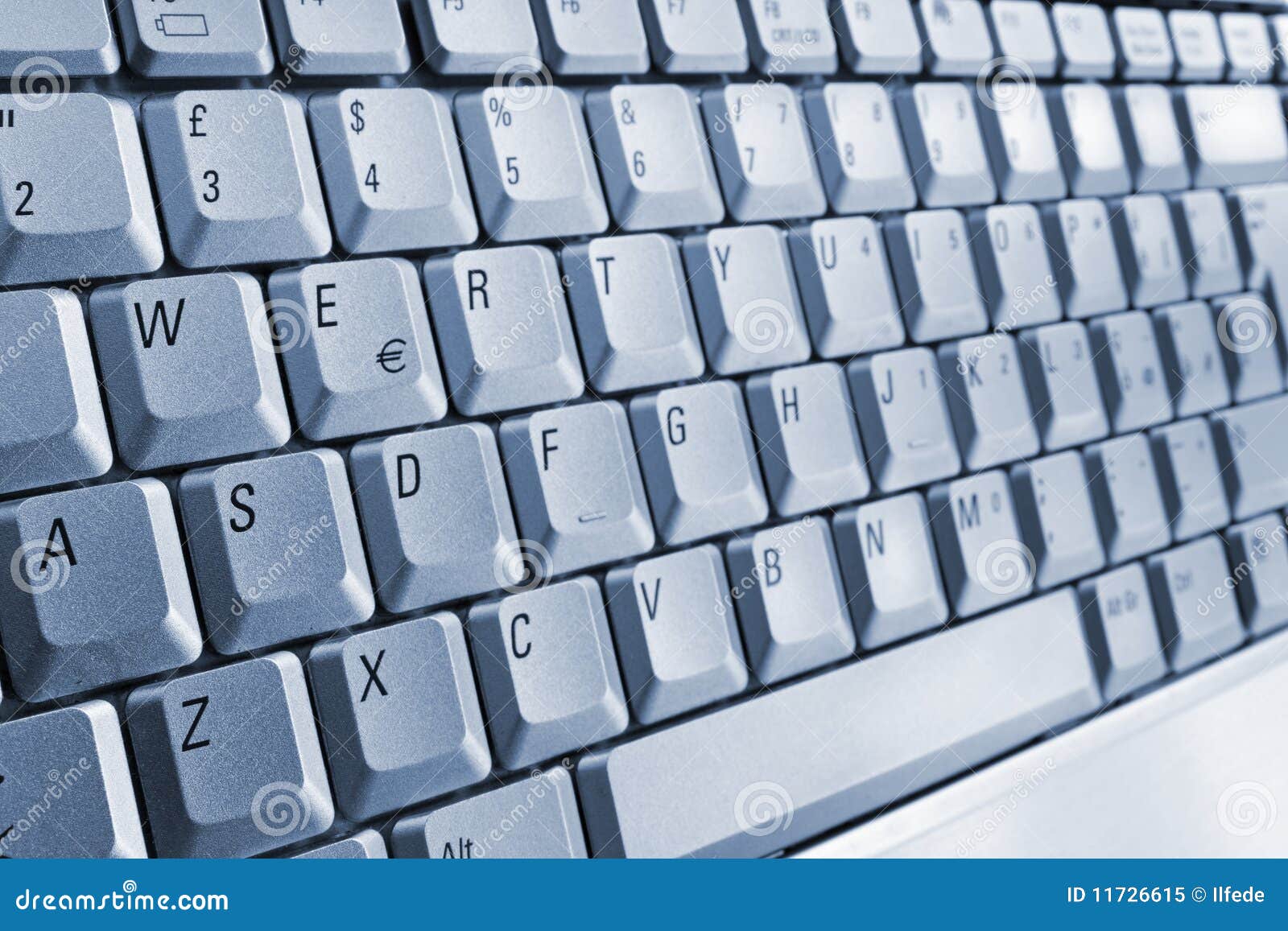 Computer keyboad stock image. Image of office, abstract - 11726615