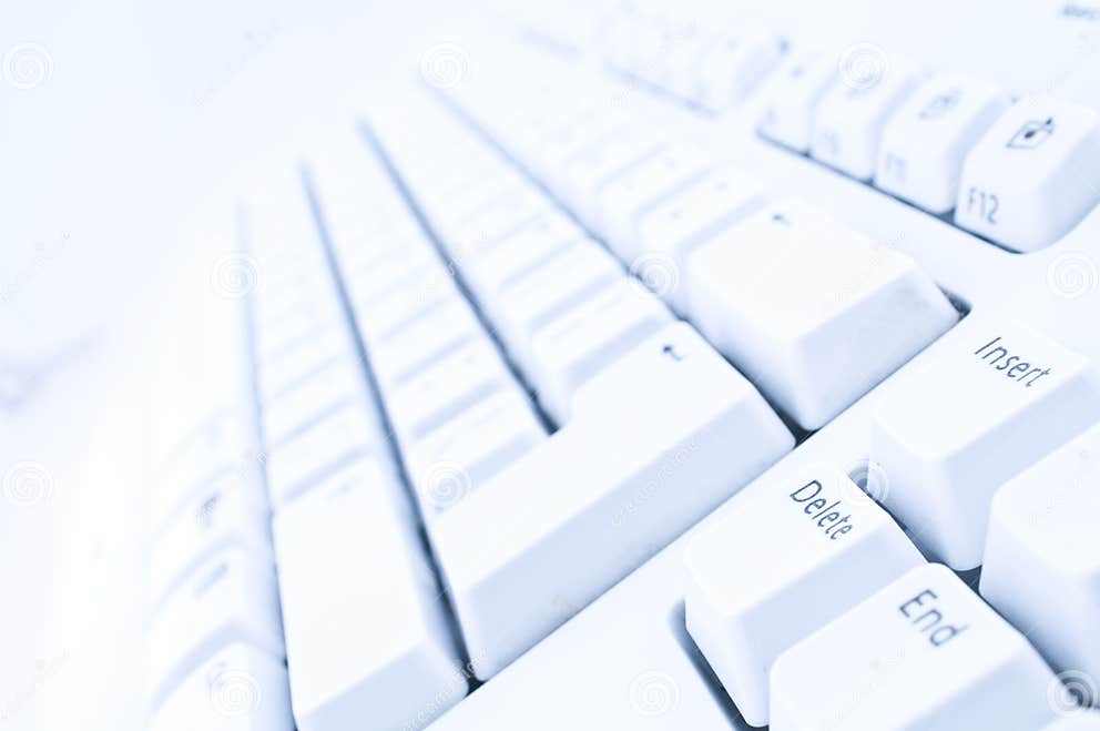 Computer Keyboard stock photo. Image of desktop, computer - 4845986