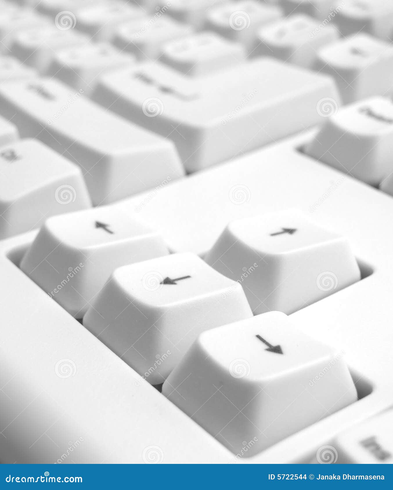 Computer keyboard stock photo. Image of abstract, blue - 5722544