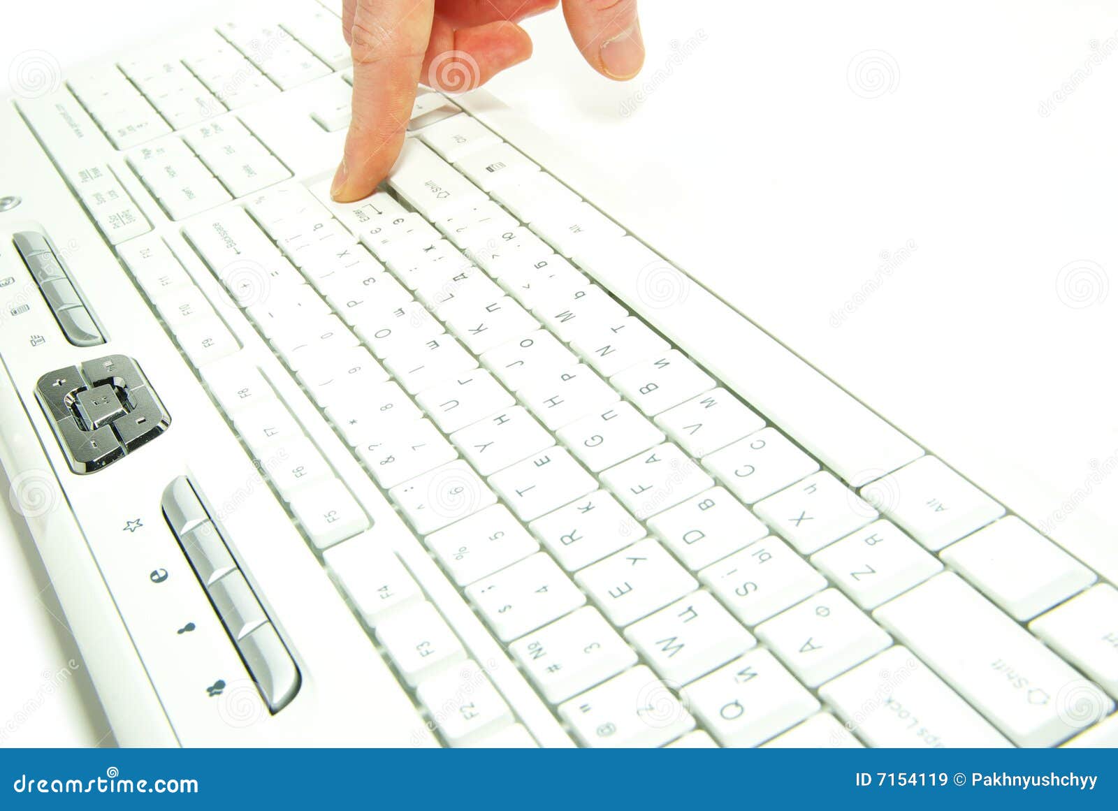Computer keyboard stock image. Image of keypad, typing - 7154119