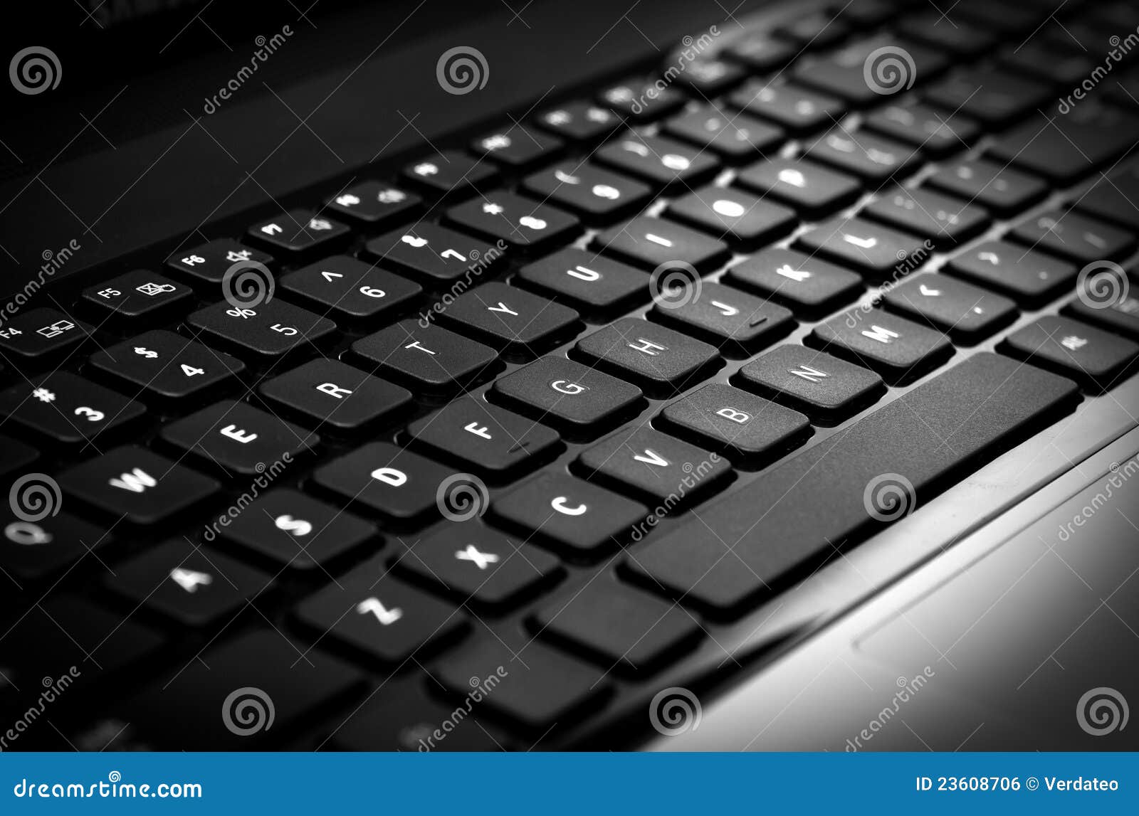 Computer Keyboard Background Stock Photo - Image of horizontal, button ...