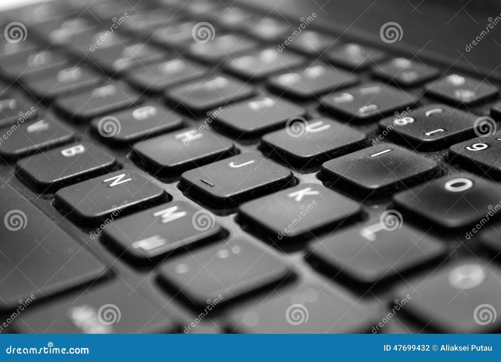 Computer keyboard stock photo. Image of close, white - 47699432