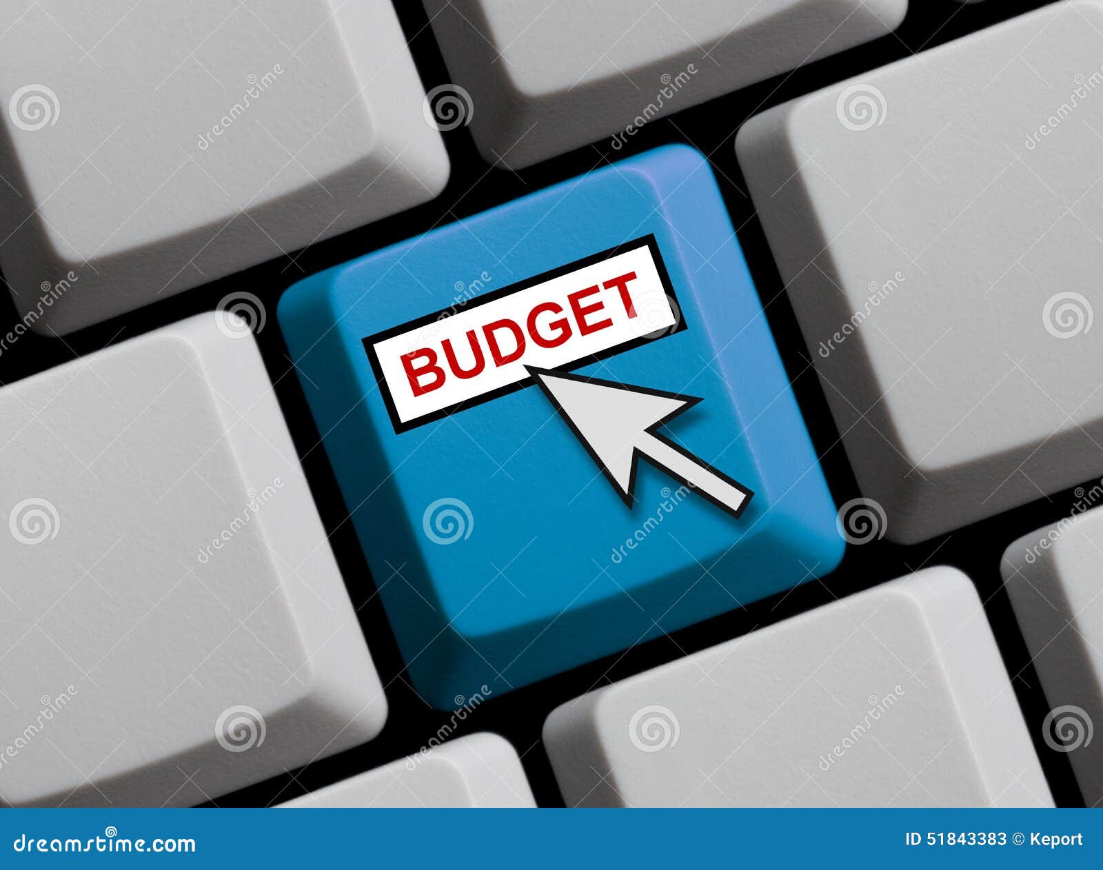 Computer Keyboard - Budget stock image. Image of button - 51843383