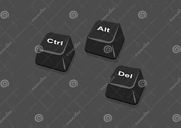 Computer Keyboard Buttons Clipart Vector Stock Illustration ...