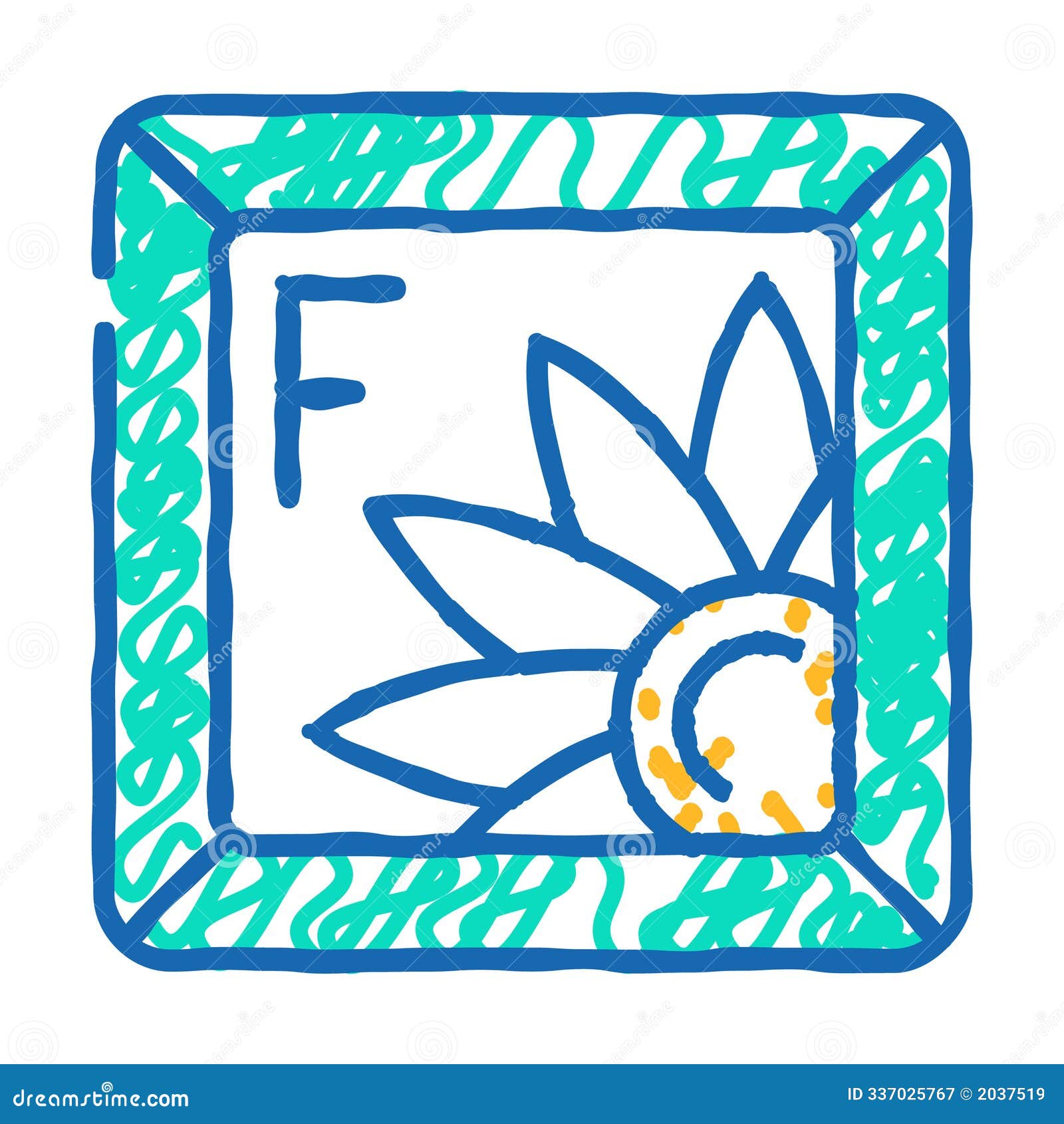 Computer Keyboard Buttons Drawing Icon Doodle Illustration Stock Vector ...