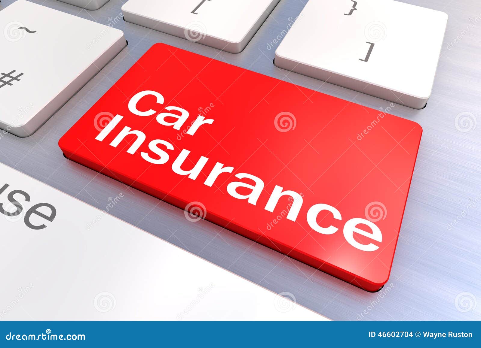 Insurance With A Button Vector Icon On White Background. Flat Vector ...