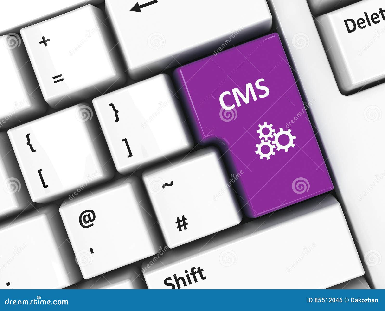 Computer keyboard CMS stock illustration. Illustration of business ...
