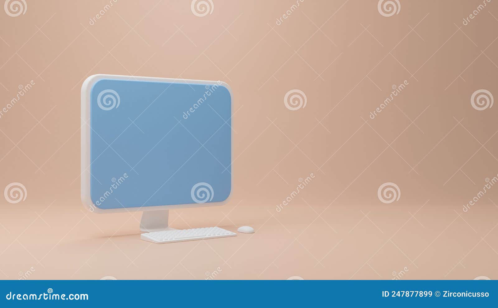 Computer stock illustration. Illustration of computer - 247877899