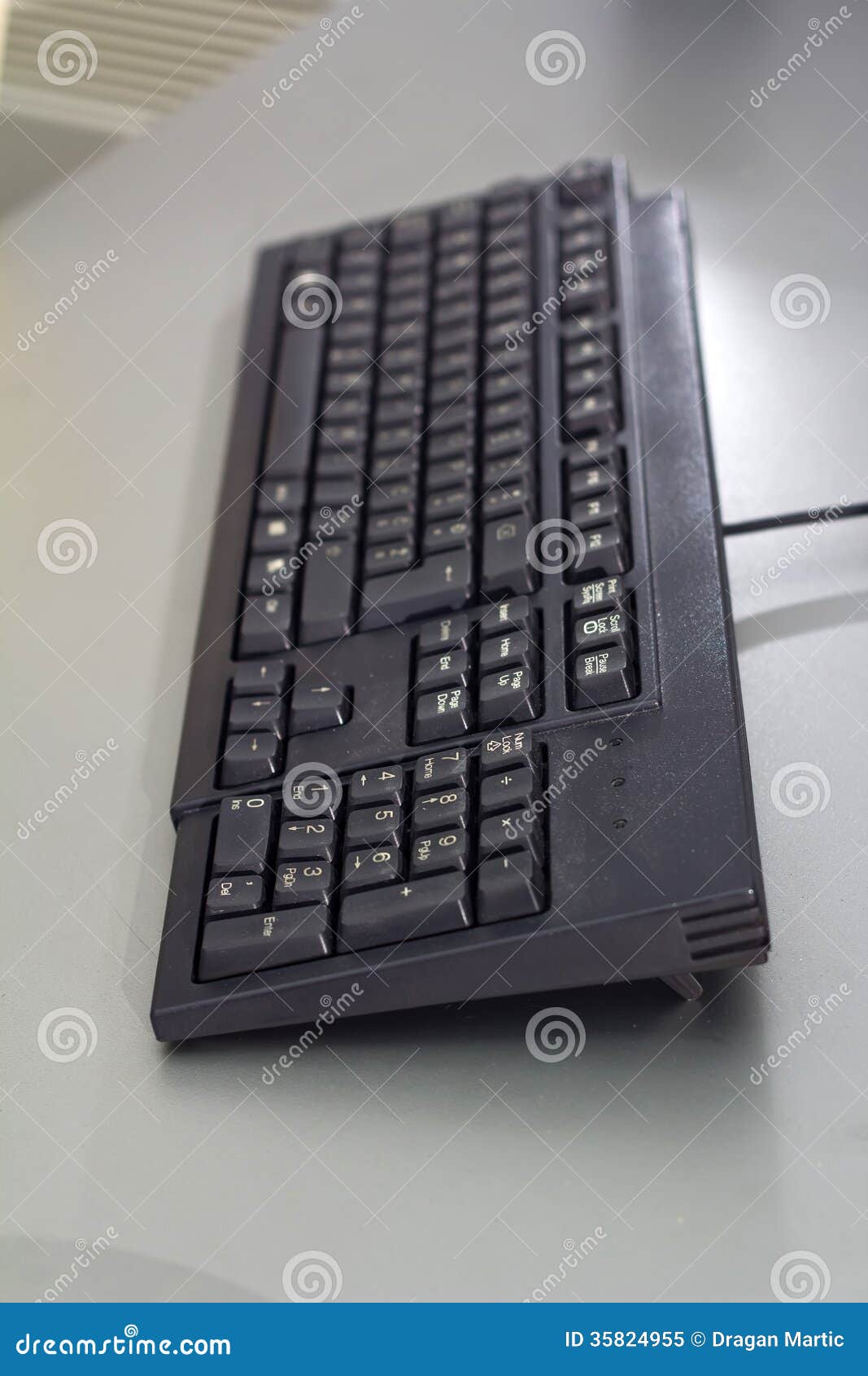 Computer Keyboard stock image. Image of working, contemporary - 35824955