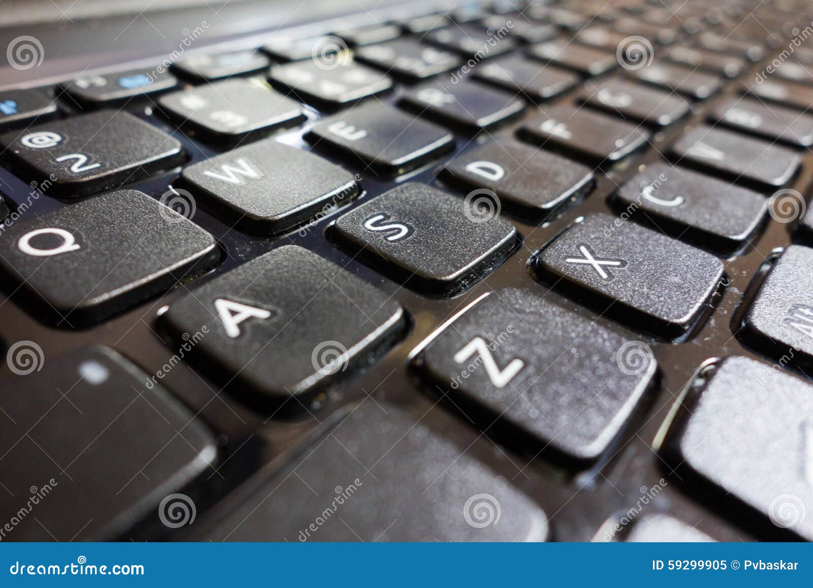Computer keyboard stock image. Image of writting, diagonal - 59299905