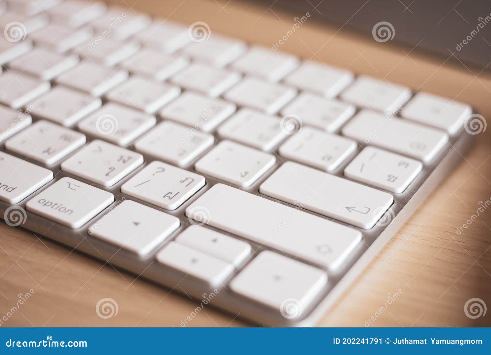 Computer Keyboard Digital Object Tool of Typing To Work on Wood in ...