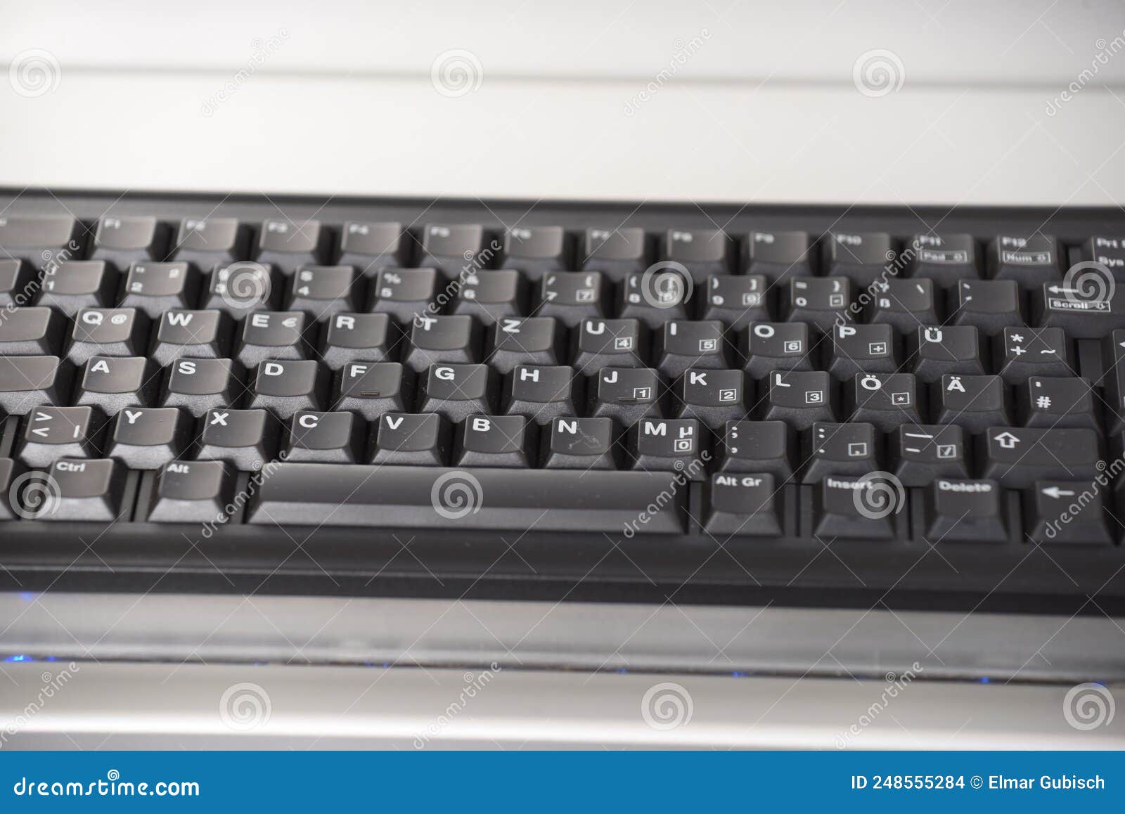 Computer Keyboard for Electronic Communication Stock Photo - Image of ...
