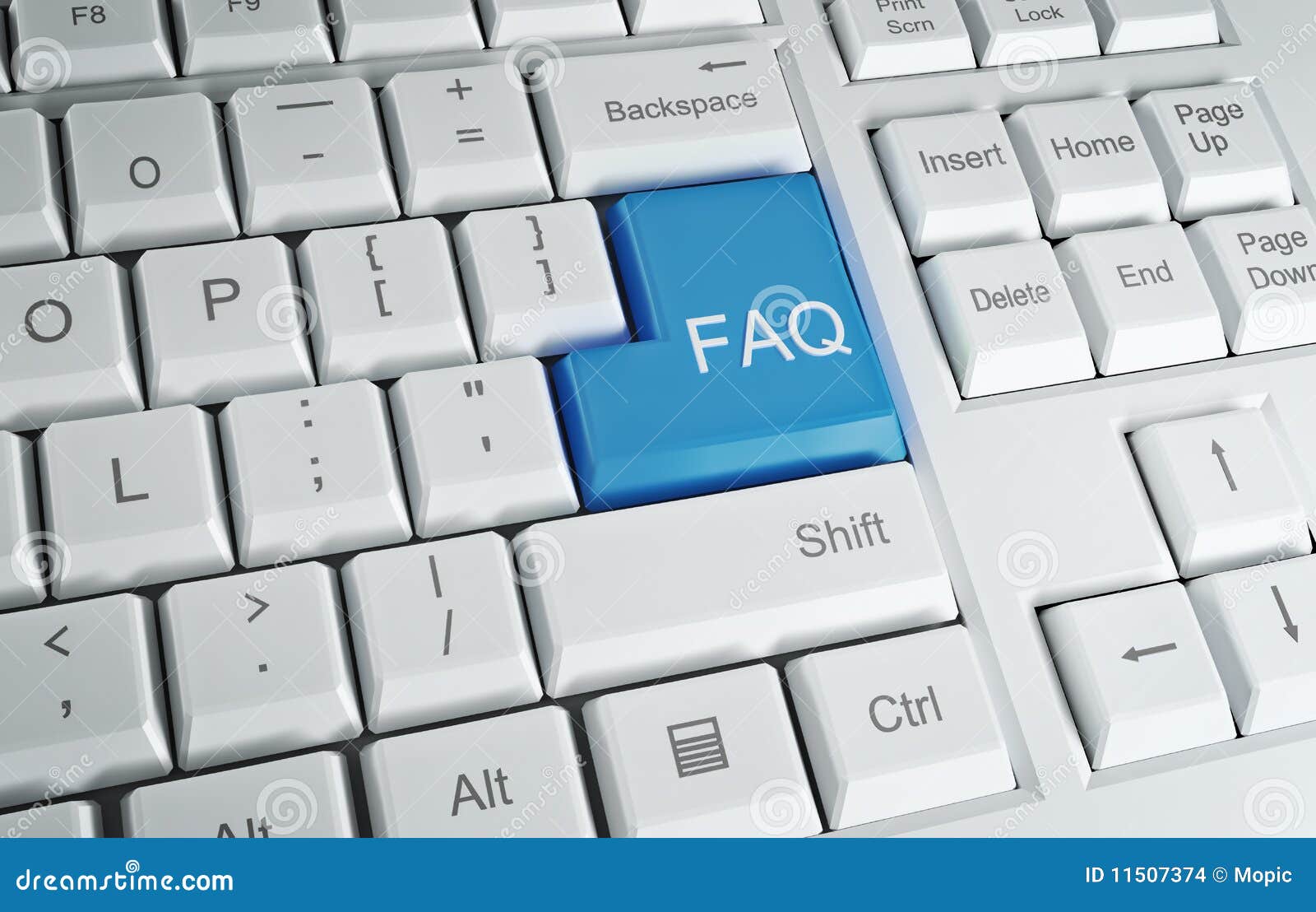 Computer Keyboard with a FAQ Text Stock Photo - Image of question ... Computer Keyboard with a FAQ Text Stock Photo - Image of question ...