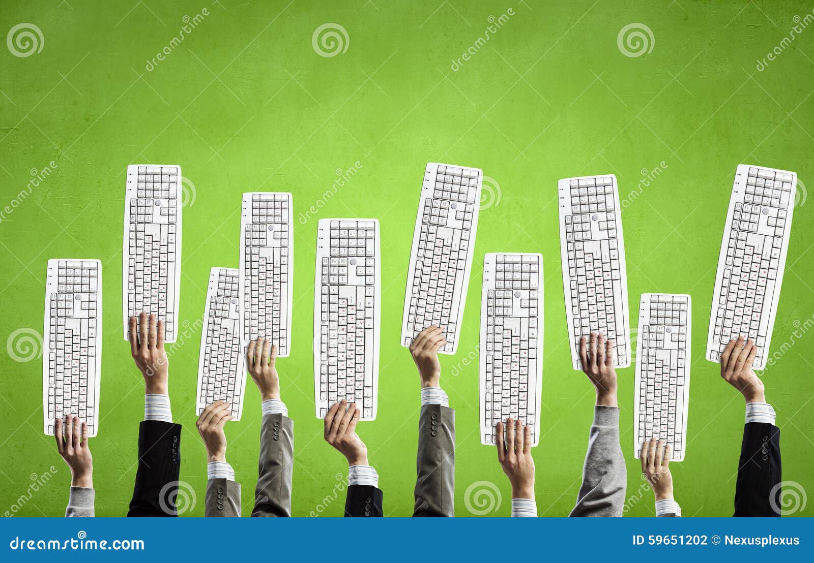 Computer keyboard stock photo. Image of office, keyboard - 59651202