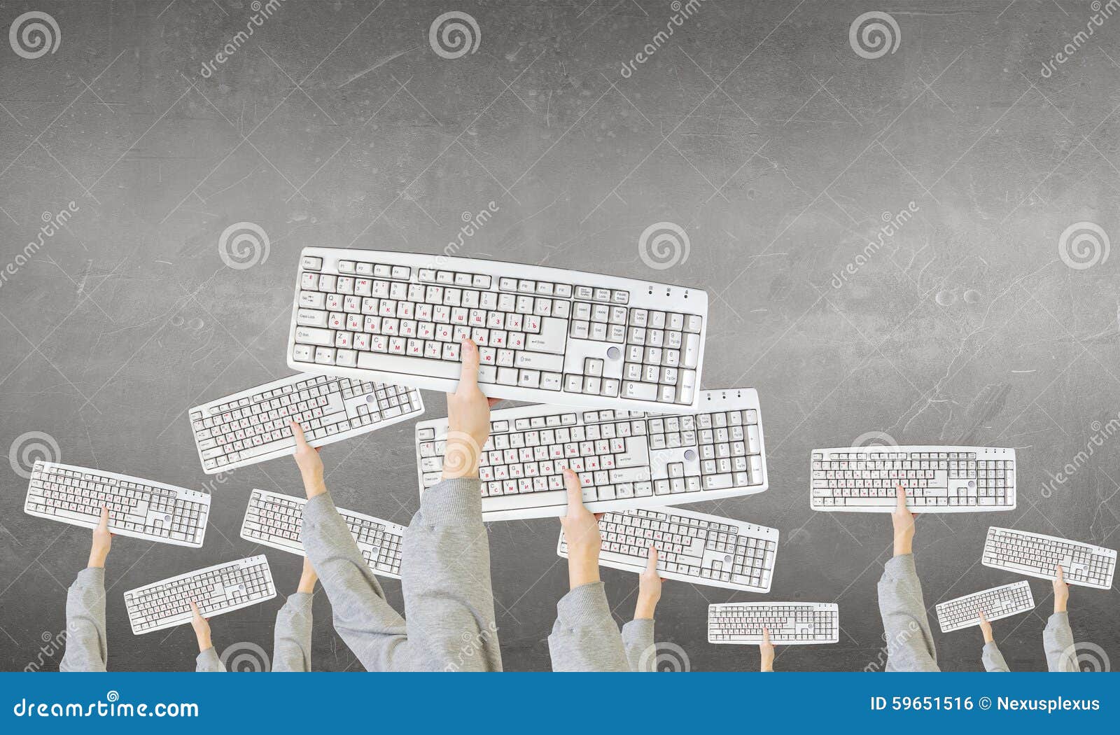 Computer keyboard stock photo. Image of closeup, keyboard - 59651516