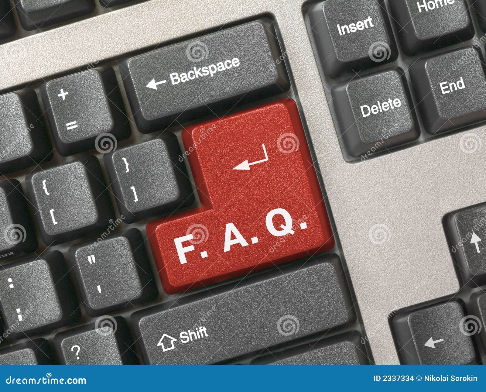 Computer Keyboard - Key FAQ Stock Photo - Image of control, decisions ... Computer Keyboard - Key FAQ Stock Photo - Image of control, decisions ...