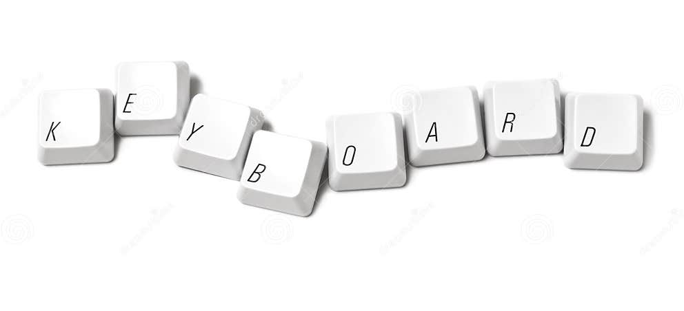 Computer keyboard letters stock image. Image of white - 15442169