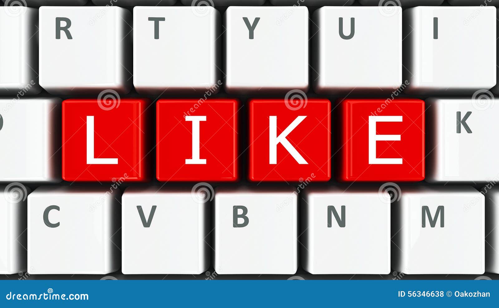 Computer keyboard like stock illustration. Illustration of object ...