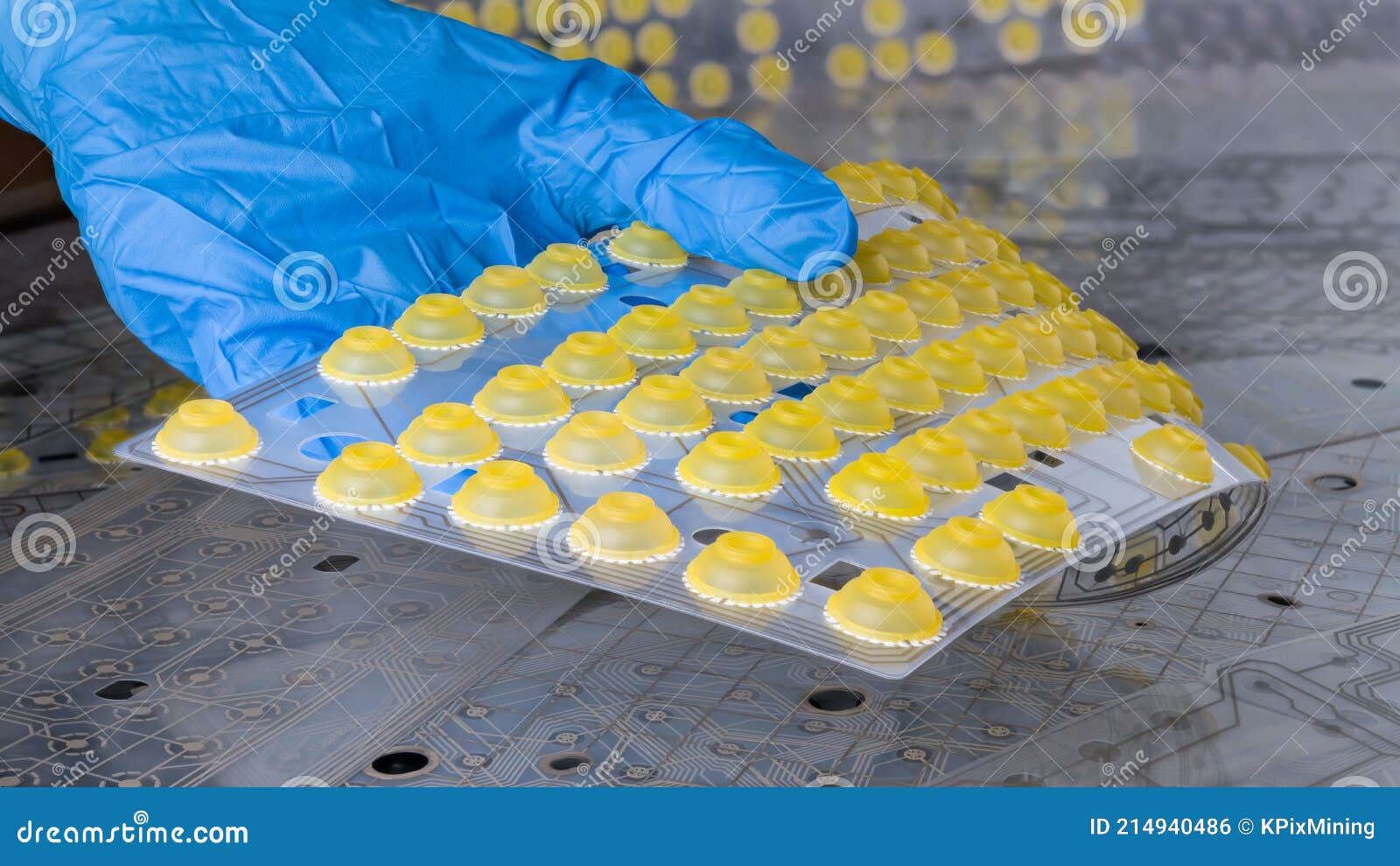 Computer Keyboard Membranes with Electronic Flex Printed Circuit and ...