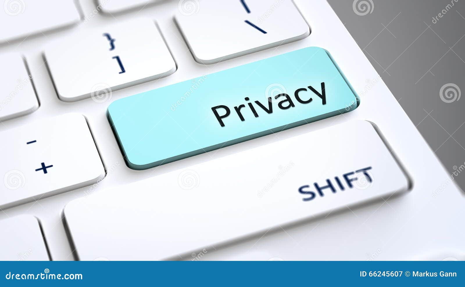 Computer keyboard privacy stock illustration. Illustration of message ...