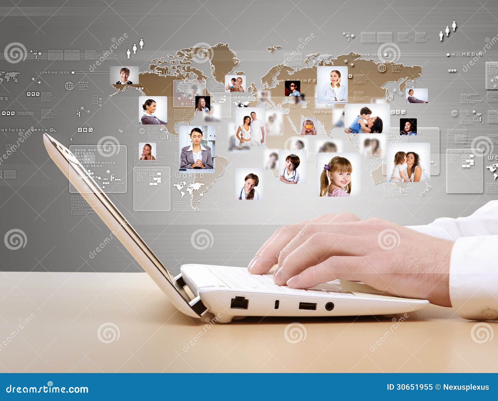 Computer Keyboard and Social Media Images Stock Image - Image of choice ...