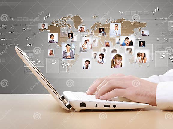 Computer Keyboard and Social Media Images Stock Image - Image of choice ...
