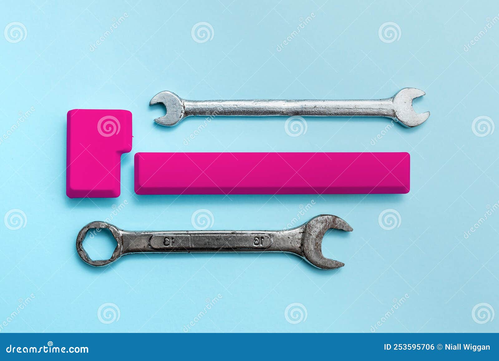 Computer Keyboard and Symbol.Information Medium for Communication ...