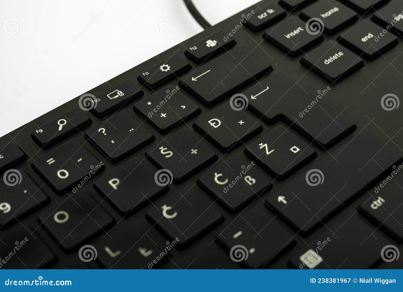 Computer Keyboard and Symbol.Information Medium for Communication ...