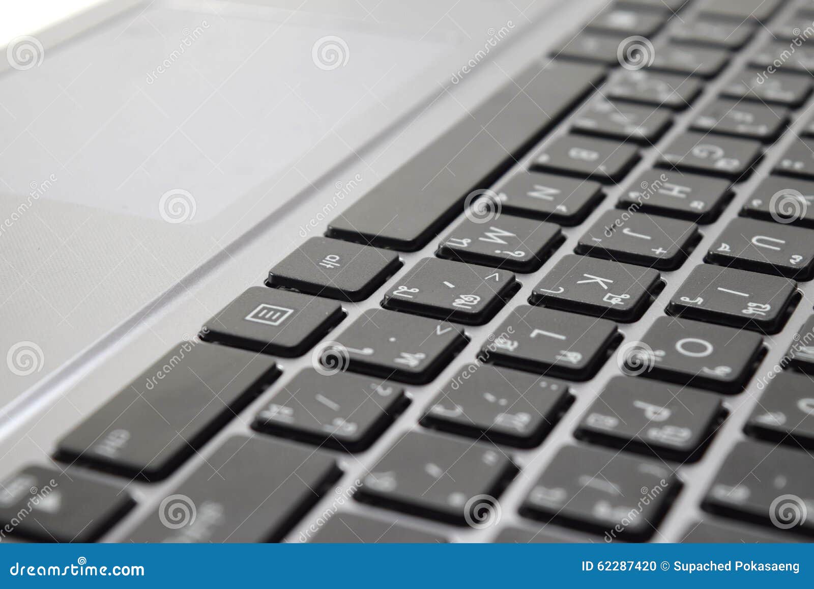 Computer Keyboard, Thai Keyboard Stock Photo - Image of computer ...